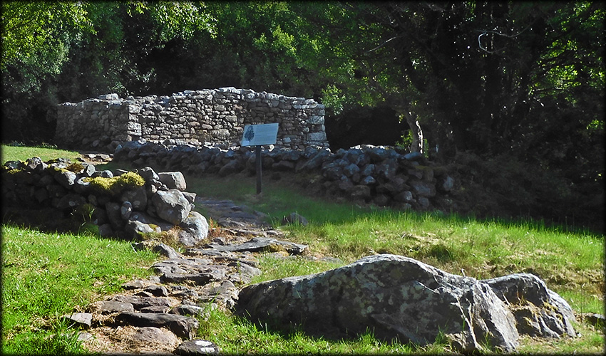Killelton Church and Bullaun Stone, Kerry
