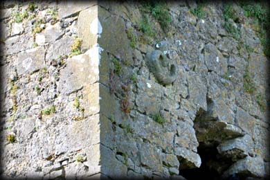 Cullahill Castle and Sheela na gig, Laois
